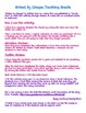 Ordeal by Cheque Inference Activity using Twitter by mskcpotter | TPT