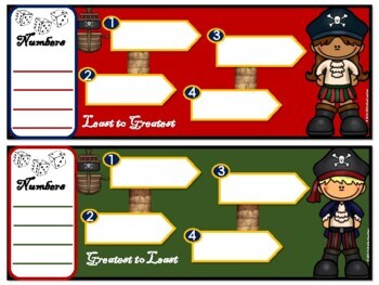 Ordering Numbers Math Center Activity | 2nd Grade Math by Motivated ...