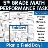SBAC Math Performance Task - CAASP Test Prep - 5th Grade Math Enrichment