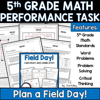 SBAC Math Performance Task - CAASP Test Prep - 5th Grade Math Enrichment