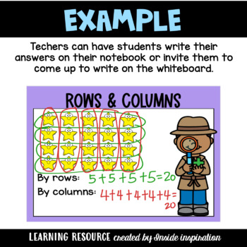 Second Grade Math Number Talks Daily Routine Unit 2 Work with Equal Groups