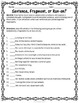 Grammar Worksheets - Fragments, Run-ons, Types of Sentences by ...