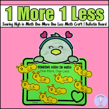 Soaring High In Math One More One Less Math Craft Activity Number Sense ...