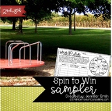 Spin to Win Math Sampler Pack | Math Stations & Centers Grades 2–8
