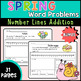 Spring Addition Word Problems | Ten Frame Math Activity by CC Chalee Class