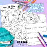 Texas Bluebonnet Math First Grade Module 1 Mid Module Review | TPT