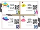 Three Digit Addition Task Cards With and Without Regrouping : QR Code Math