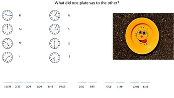 Time Math Riddles by Professor Pepperoni | TPT