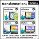 Transformations Digital Math Activity Bundle | 8th Grade Math Google Slides