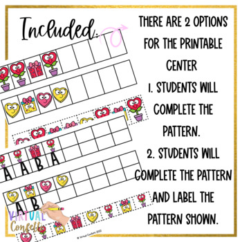 Kindergarten Math Valentines Day - Patterns Kindergarten - Digital ...