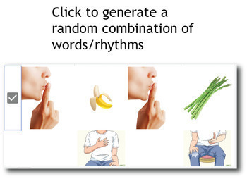 Veggie Rhythms - basic version by Motivating and playful learning