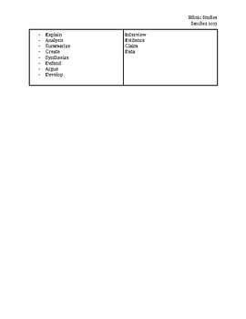 blank by Ethnic Studies Esti | TPT