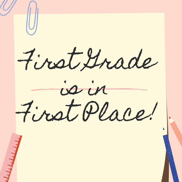 First Grade is in First Place Teaching Resources | Teachers Pay Teachers
